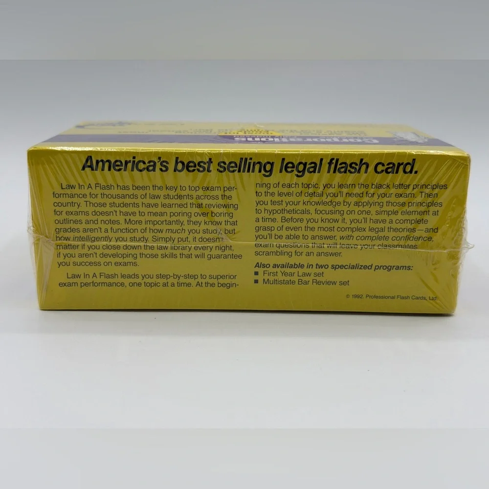 Professional Flash Cards Ltd | Other | Professional Law In A Flash ...